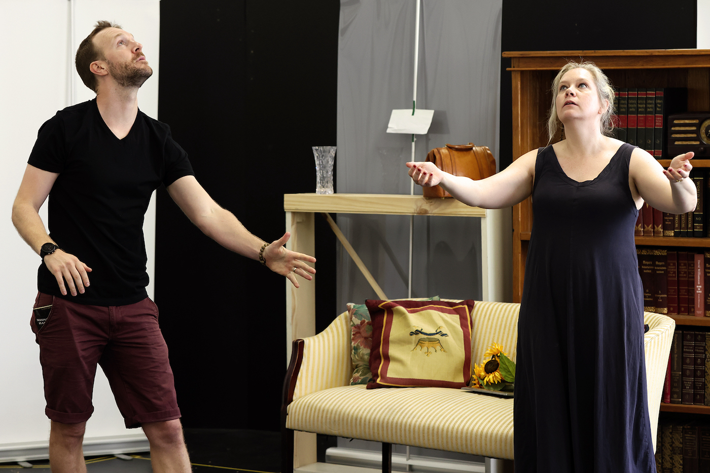 It’s meta murder mayhem at Ensemble Theatre