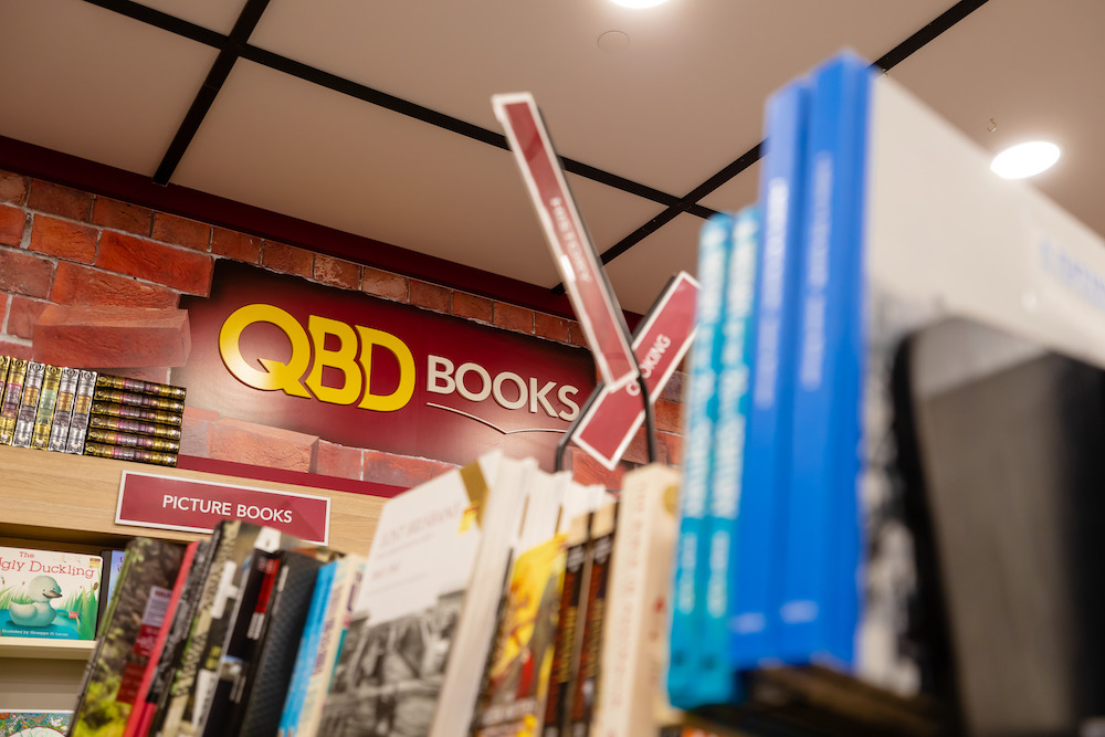 QBD books is getting into the groove